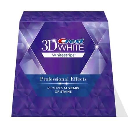 Crest Professional Results Teeth Whitening Strips - UK Delivery
